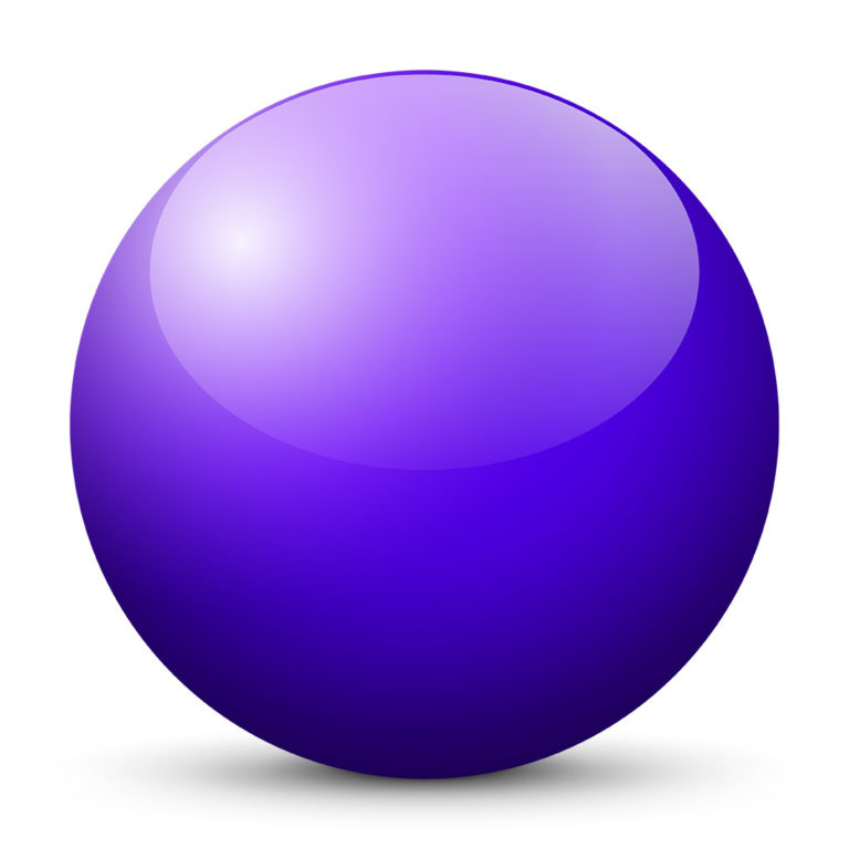 Light Blue Colored Sphere (Orb) with Shiny/Glossy and Gleaming Surface ...