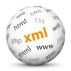 White Sphere with Tag-Cloud / Word-Cloud! Acronym: "xml" - VECTOR ...